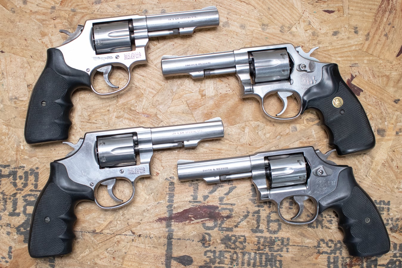 Smith & Wesson Model 64 38 Special Police Trade-in Revolvers ...