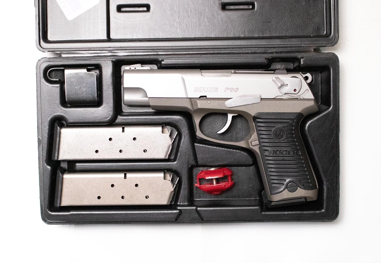 Ruger P90 45ACP 06622 Used Semi-Auto Pistol with OEM Box | Sportsman's ...