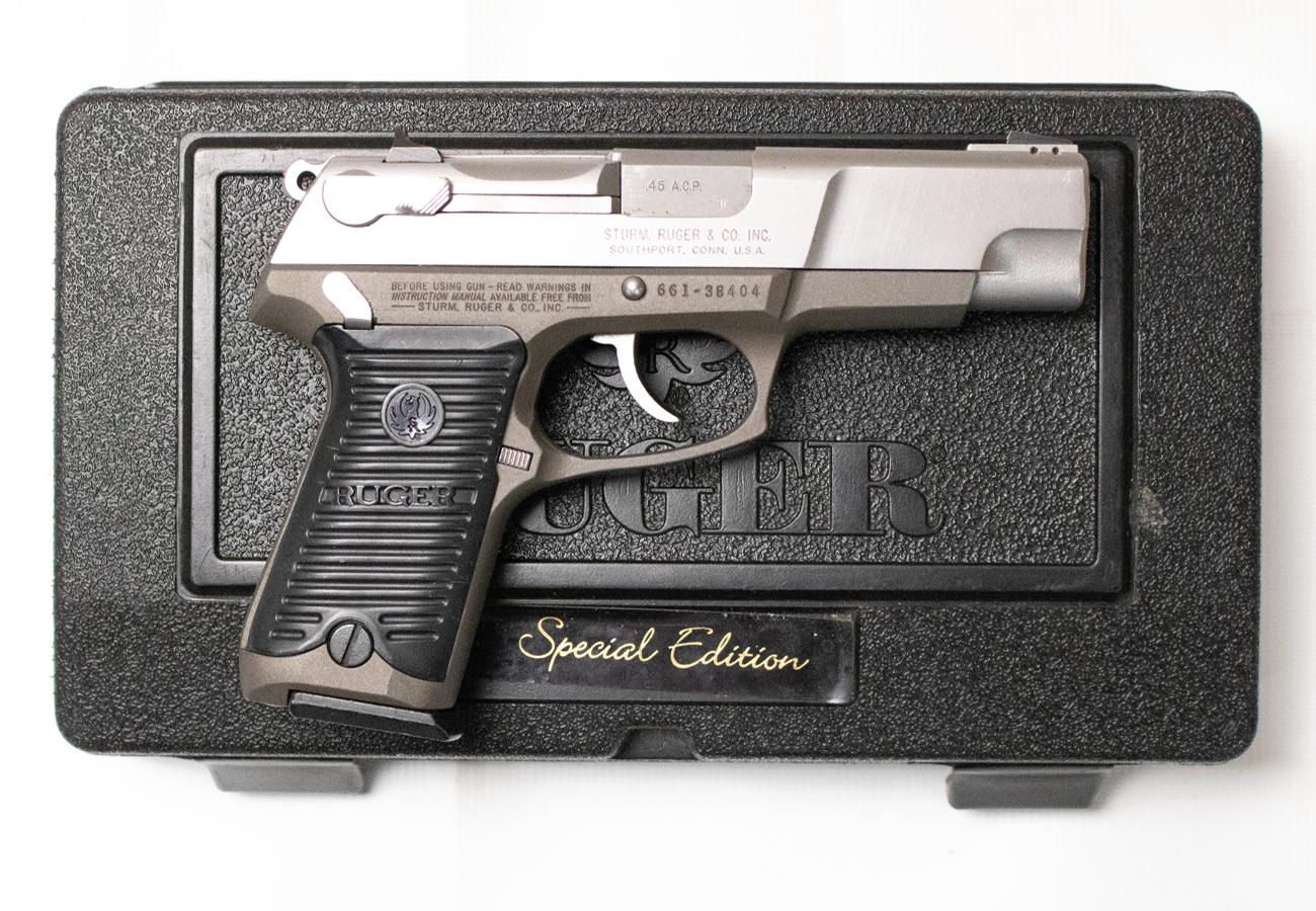 Ruger P90 45ACP 06622 Used Semi-Auto Pistol with OEM Box | Sportsman's ...