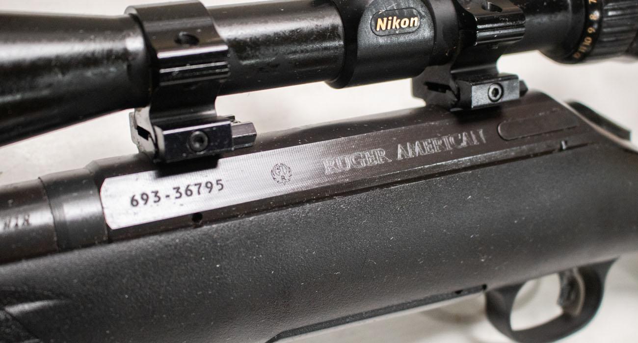 Ruger American 308 WIN Police Trade-In Bolt-Action Rifle with Nikon ...