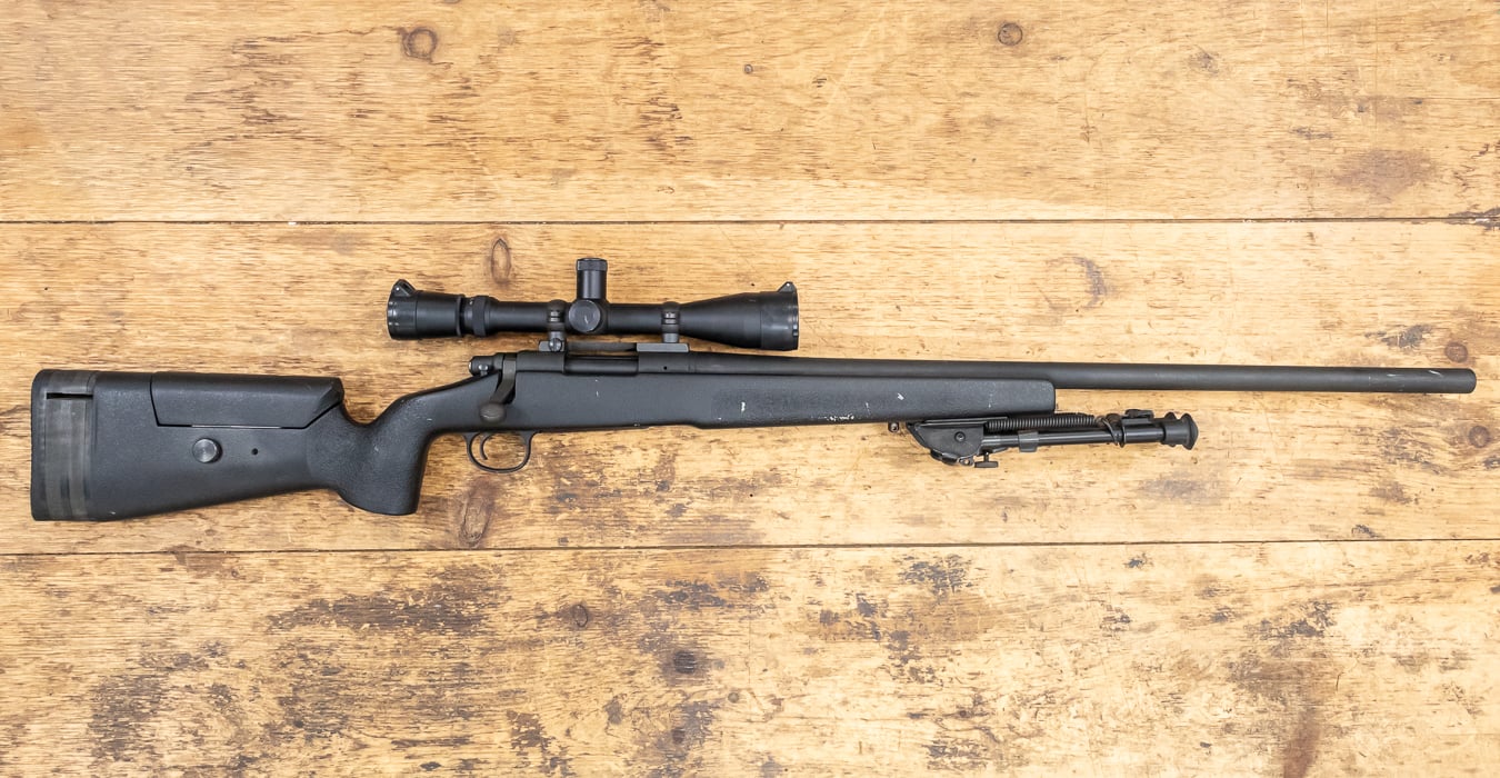 Remington 700 308 Win Police Trade-in Rifles with McMillan Stock and ...