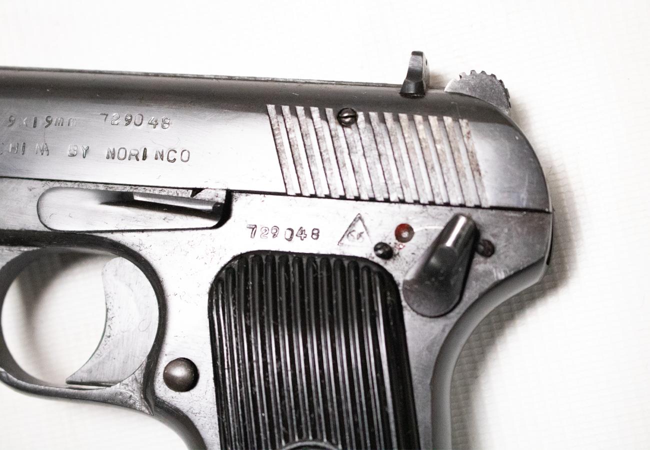 Norinco 213 9mm Police Trade-In Semi-Auto Pistol with Manual Safety ...