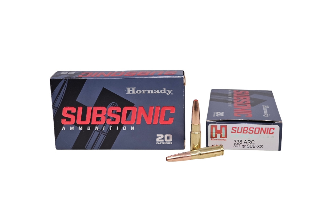 Hornady 82272 338 ARC 307 gr Sub-X Subsonic 20/Box | Sportsman's ...