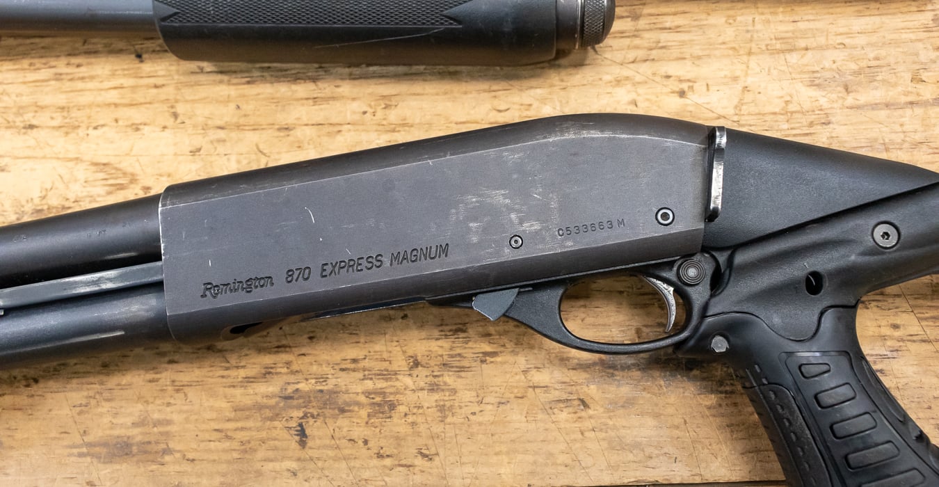 Remington 870 Express Magnum 12 Gauge Police Trade-in Shotguns ...