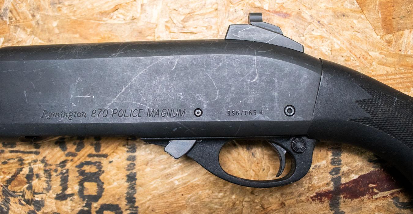 Remington 870 Police Magnum 12 Gauge Police Trade-In Pump Action ...