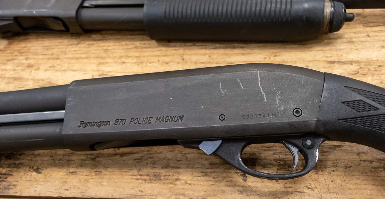 Remington 870 Police Magnum 12 Gauge Police Trade-in Shotguns ...