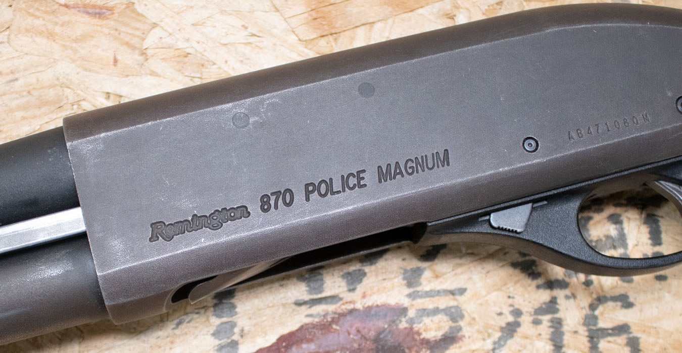 Remington 870 Police Magnum 12 Gauge Police Trade-In Shotgun with ...