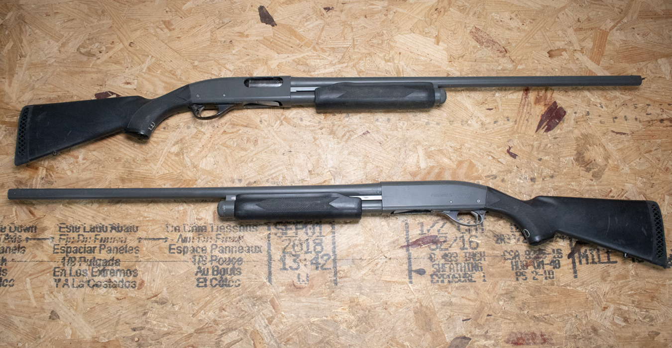 Remington 870 Wingmaster 12 Gauge Police Trade-In Shotguns with 28-Inch ...