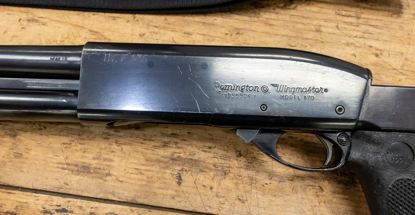 Remington 870 Wingmaster 12 Gauge Police Trade-in Shotguns with Folding ...