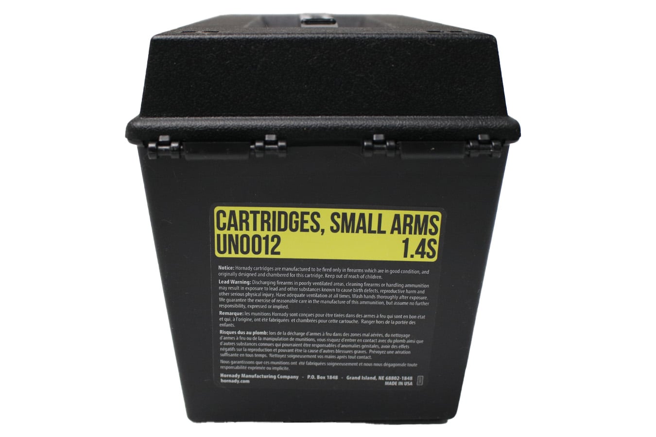 Hornady 902504 9mm 115gr FTX Critical Defense 100 Rounds in Ammo Can ...