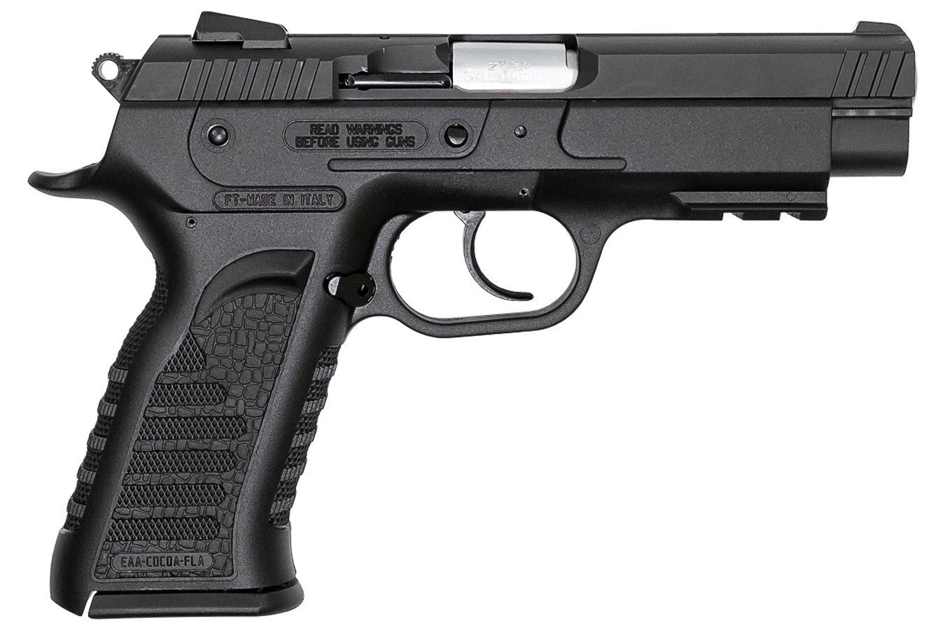 Tanfoglio Witness 10mm DA SA Full Size Black Polymer Pistol Sportsman