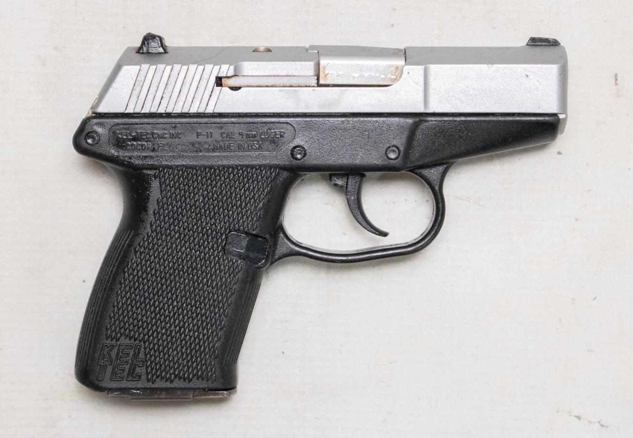 Kel-Tec P-11 9mm Police Trade-In Semi-Auto Pistol with DAO Trigger ...
