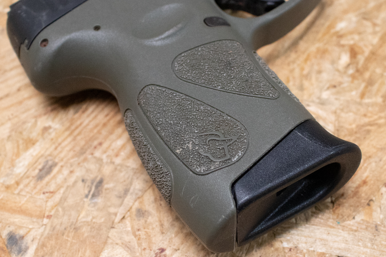 Taurus G2C 9mm Police Trade-In Pistol with Green Frame and Laser ...