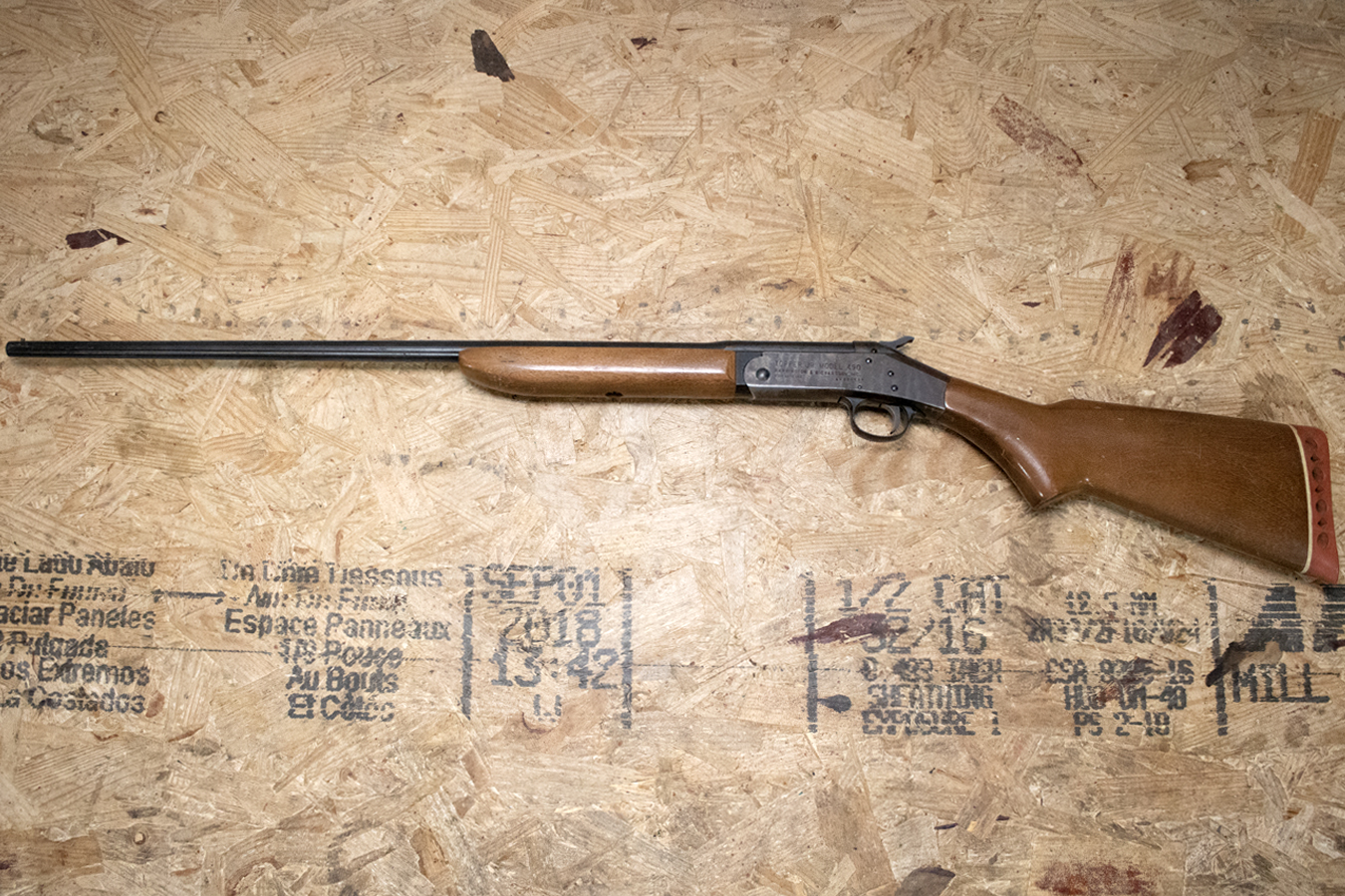 H&R Topper Jr Model 490 410 Bore Single-Shot Police Trade-in Shotgun | Sportsman's Outdoor ...
