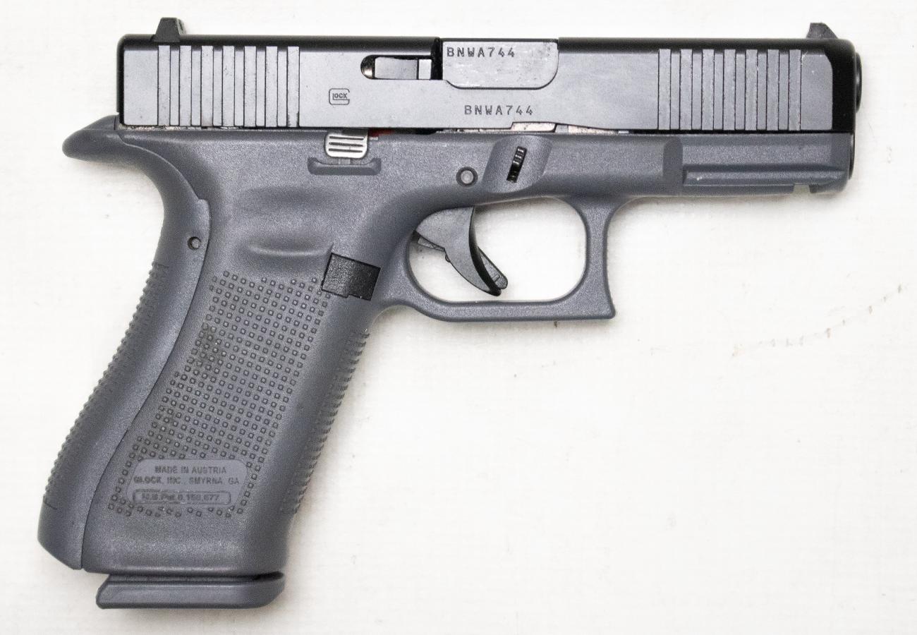 Glock 45 9mm Police Trade-In Semi-Auto Pistol with Grey F | Sportsman's ...