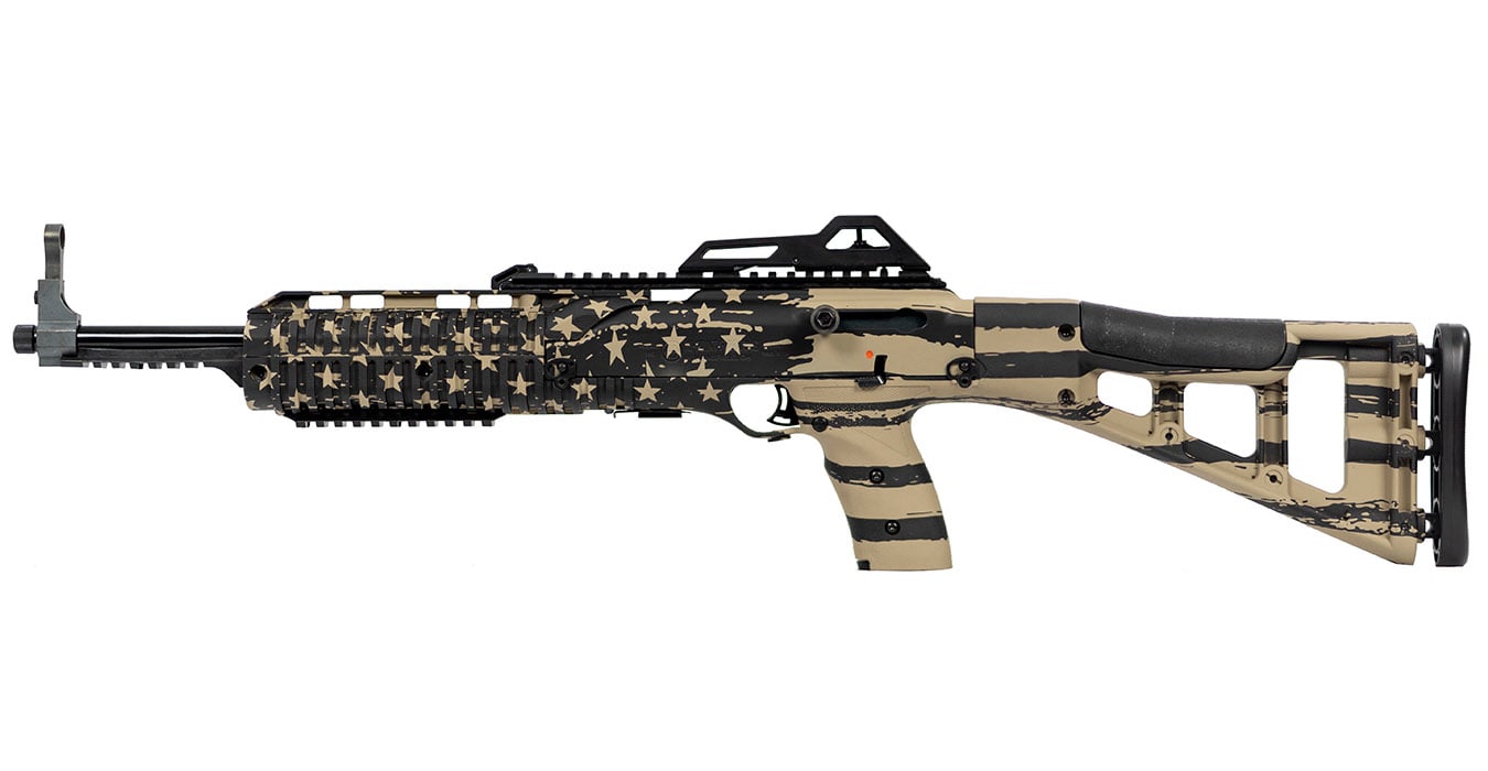 Hi Point 995TS 9mm Carbine with Flat Dark Earth Flag Stock and Threaded ...