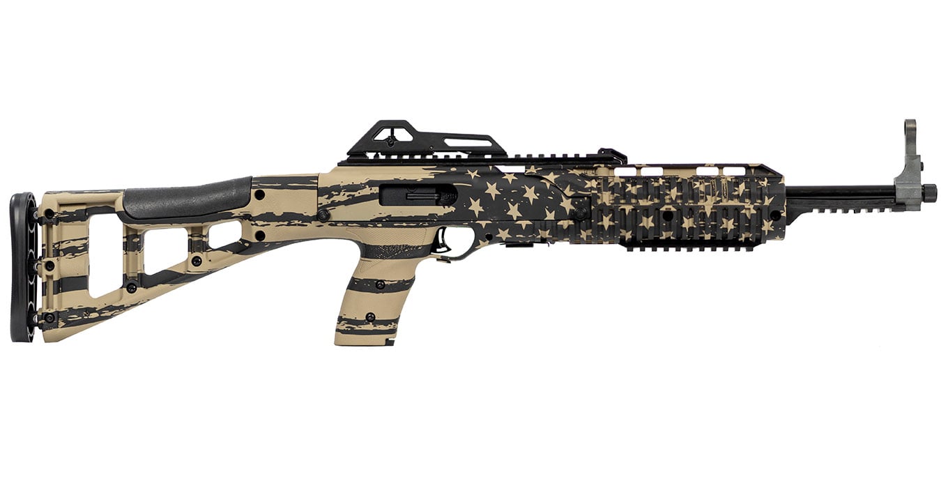 Hi Point 995TS 9mm Carbine with Flat Dark Earth Flag Stock and Threaded ...