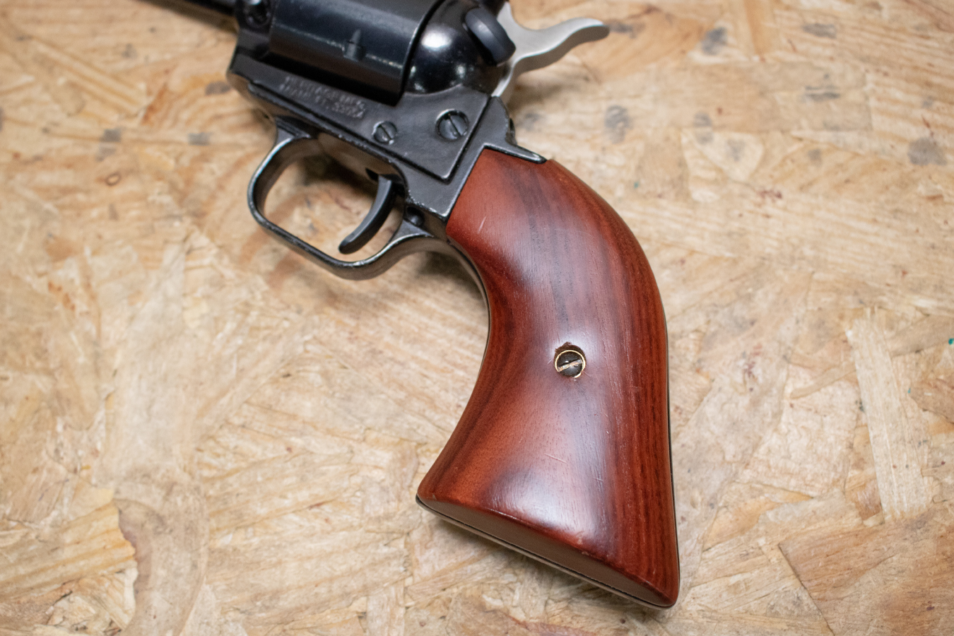 Heritage Rough Rider 22LR Single-Action Police Trade-In Revolver with ...