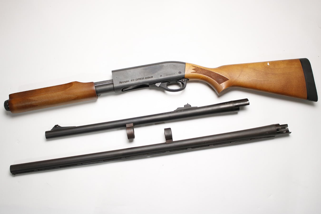 Remington 870 Express Magnum 12 Gauge Police Trade-in Shotgun with Two ...