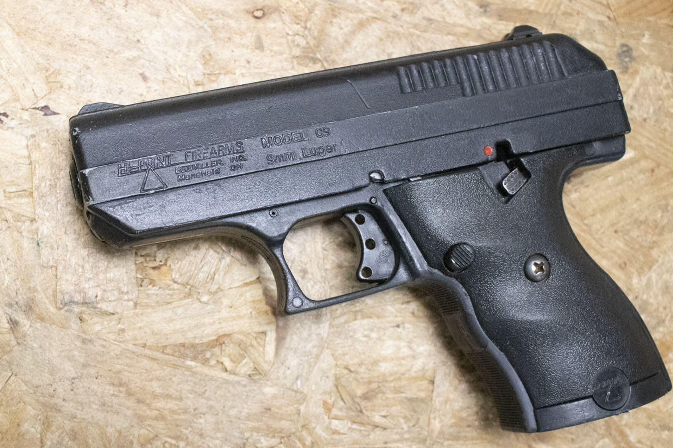 Hi Point C9 9mm Police Trade-In Pistol (Magazine Not Included ...