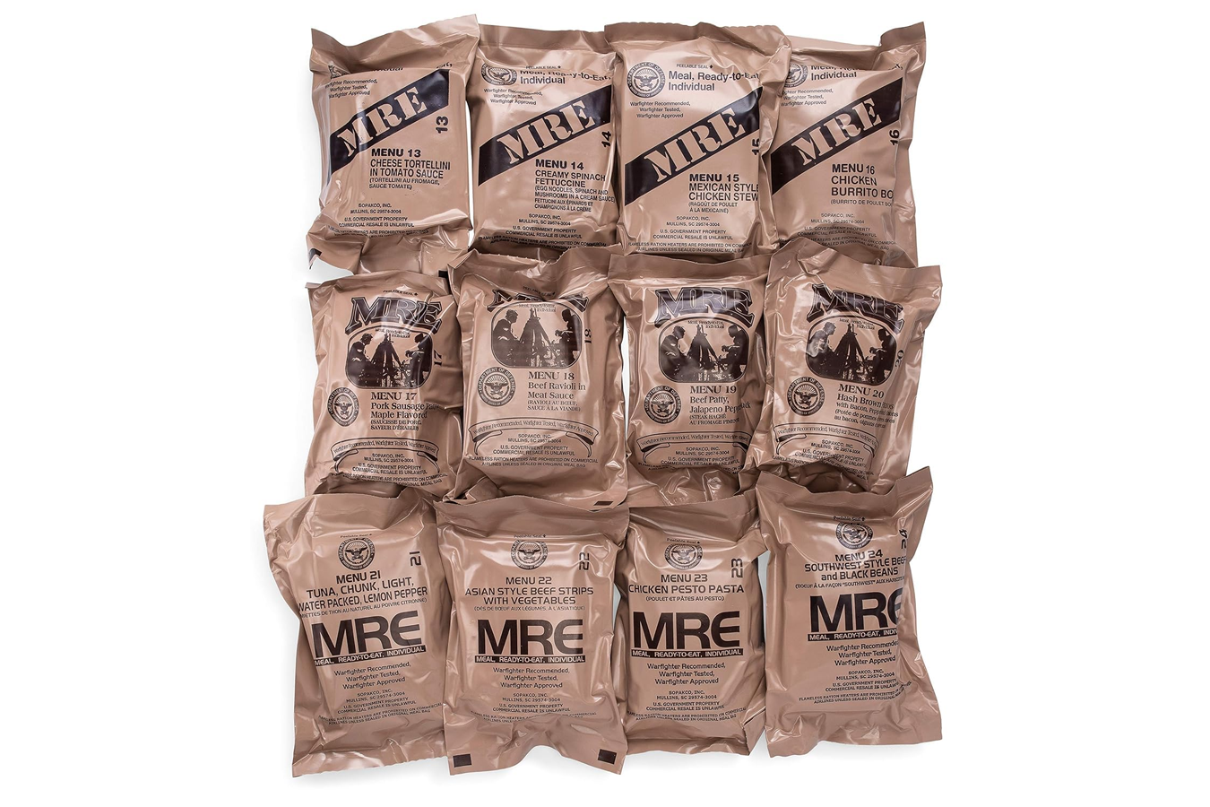 Mre 12 Meals Ready-To-Eat (MRE) Case B | Sportsman's Outdoor Superstore