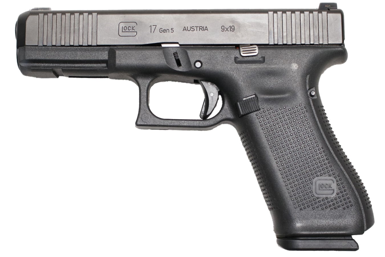 Glock 17 Gen 5 9mm Police Trade-in Pistol with Three Magazines ...
