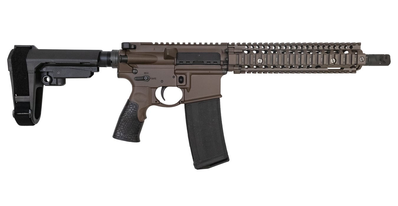 Daniel Defense MK18 Mil-Spec 5.56mm AR Pistol with Geisselle SSA ...