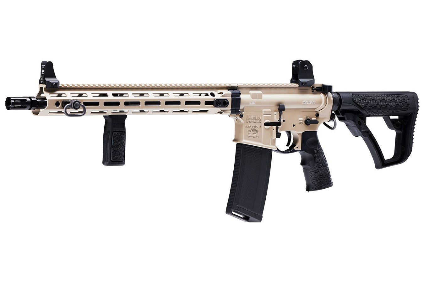 Daniel Defense DDM4 V7 Desert Sage Limited Series 5.56 NATO Rifle ...