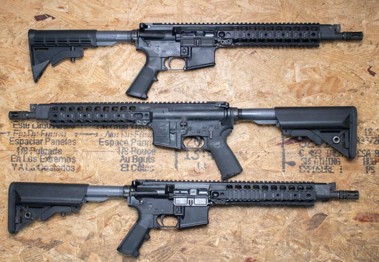 LMT Defender 2000 5.56 NATO Police Trade-in Short Barreled Rifles with ...