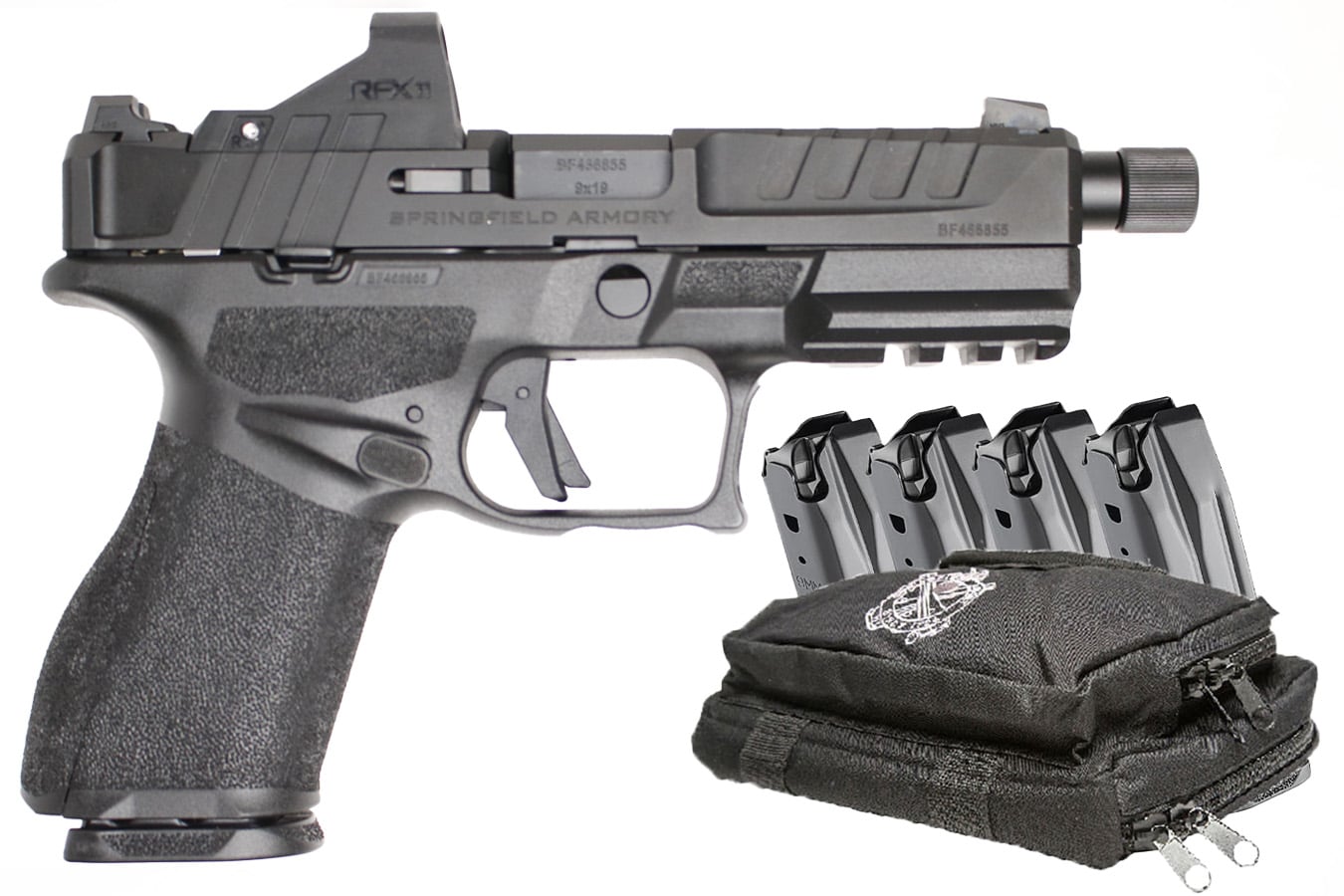 Springfield Echelon 4.0C 9mm Pistol with Threaded Barrel, Viridian ...