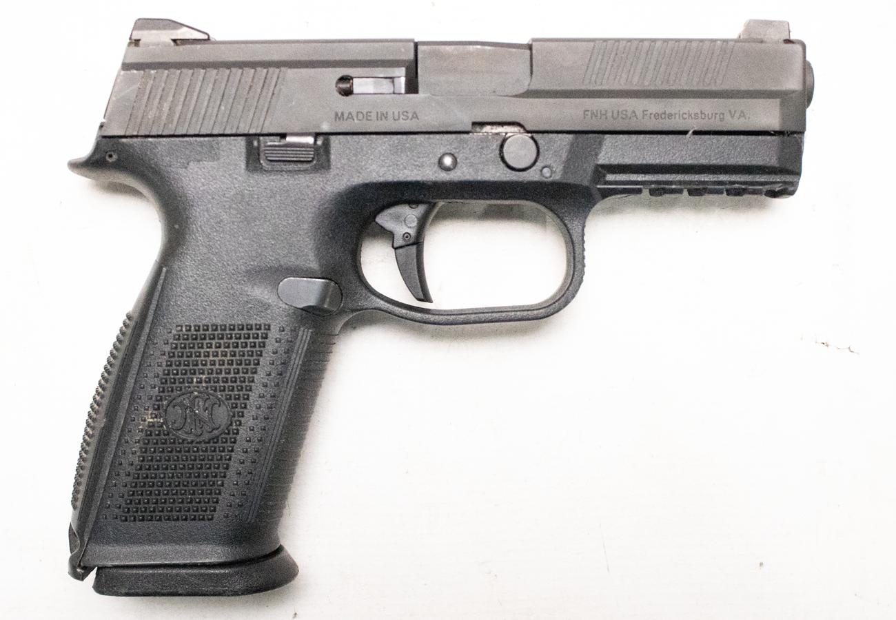 FN FNS-9 9mm Police Trade-in Semi-Auto Pistol with Front Accessory Rail ...
