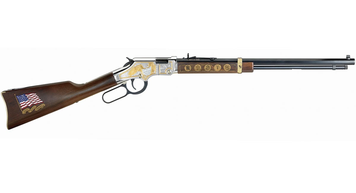 Henry Repeating Arms Golden Boy 22LR Military Service Tribute Edition ...
