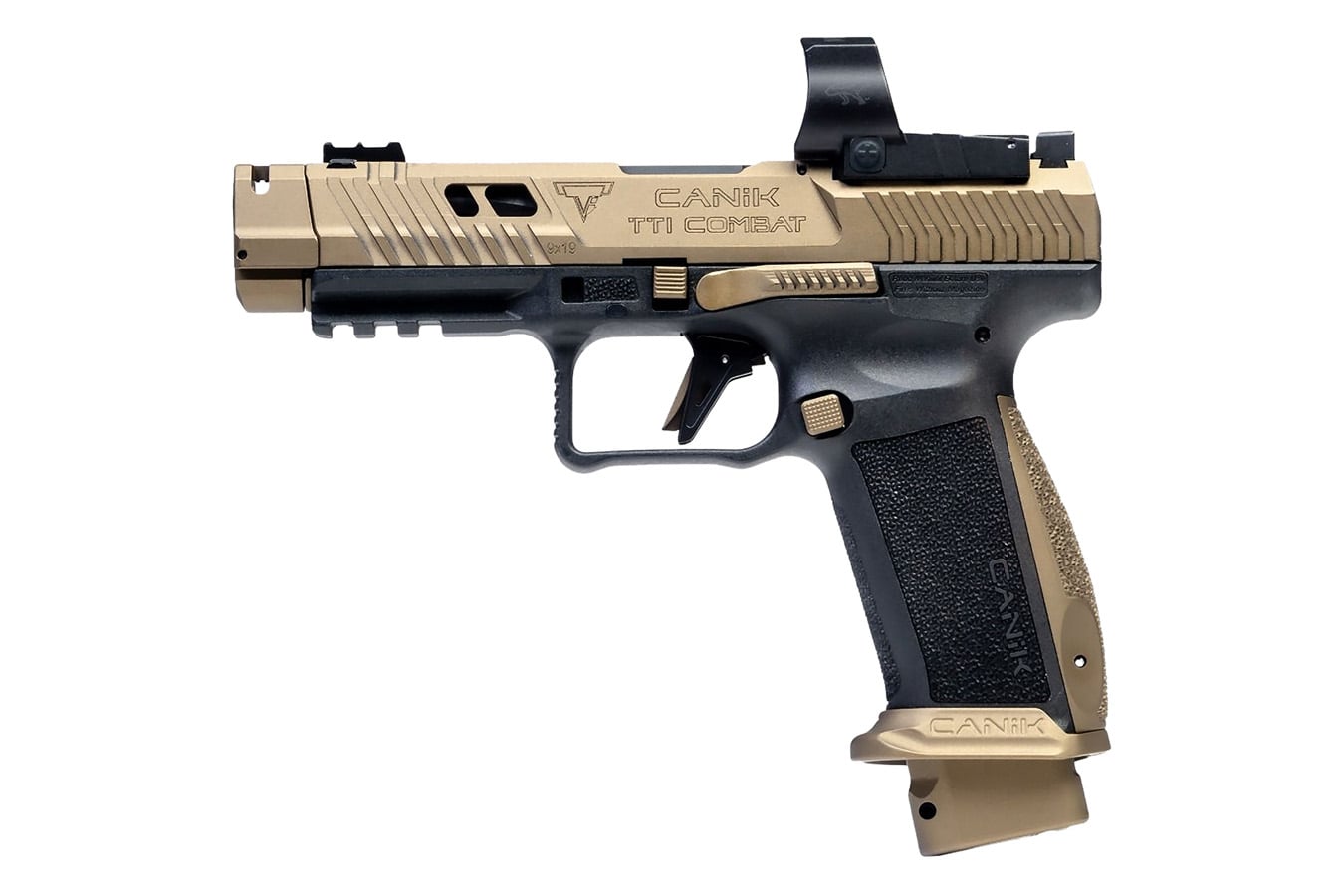 Canik TTI Combat 9mm Pistol with MaCanik M03 Competition Red Dot ...