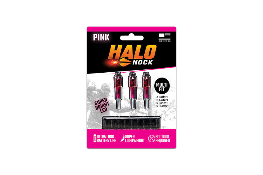 Double Take Archery Halo Nocks FIT - Pink | Sportsman's Outdoor Superstore