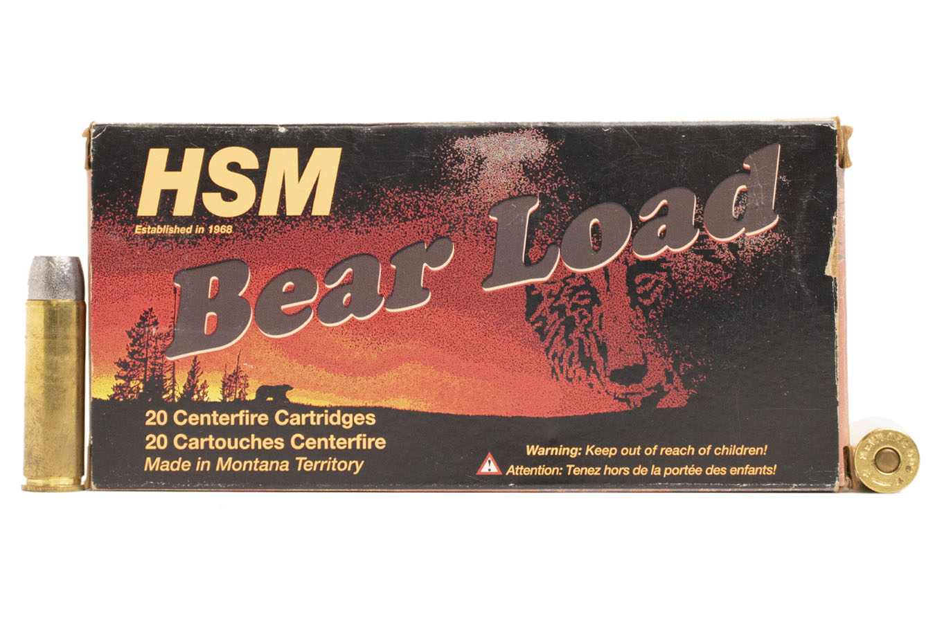 Hsm HSM-500SW-6-N TRADE 500 SW Magnum 440 gr Wide Flat Nose Bear Load ...