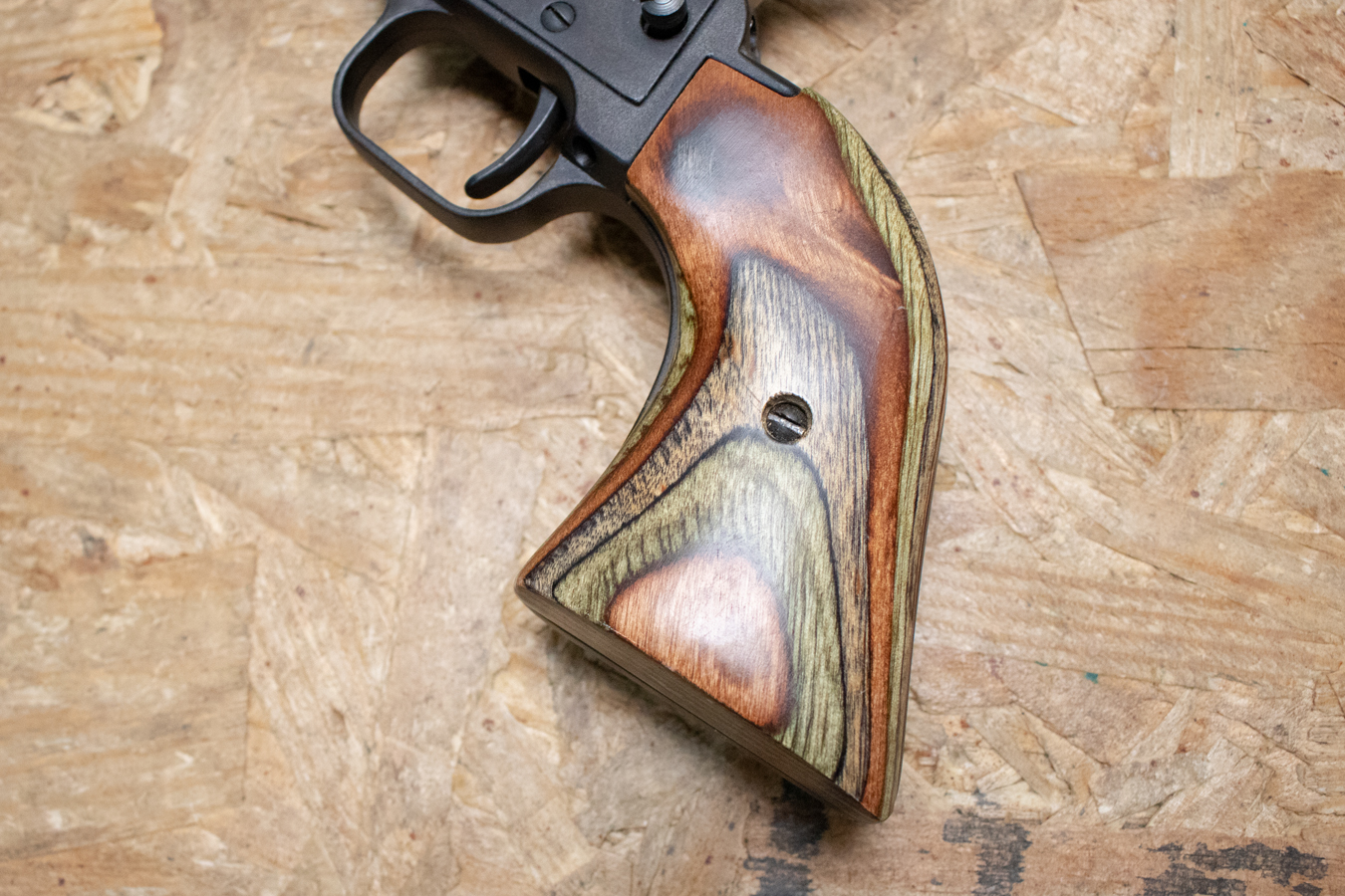 Heritage Rough Rider .22LR Police Trade-In Revolver with Laminate Wood ...