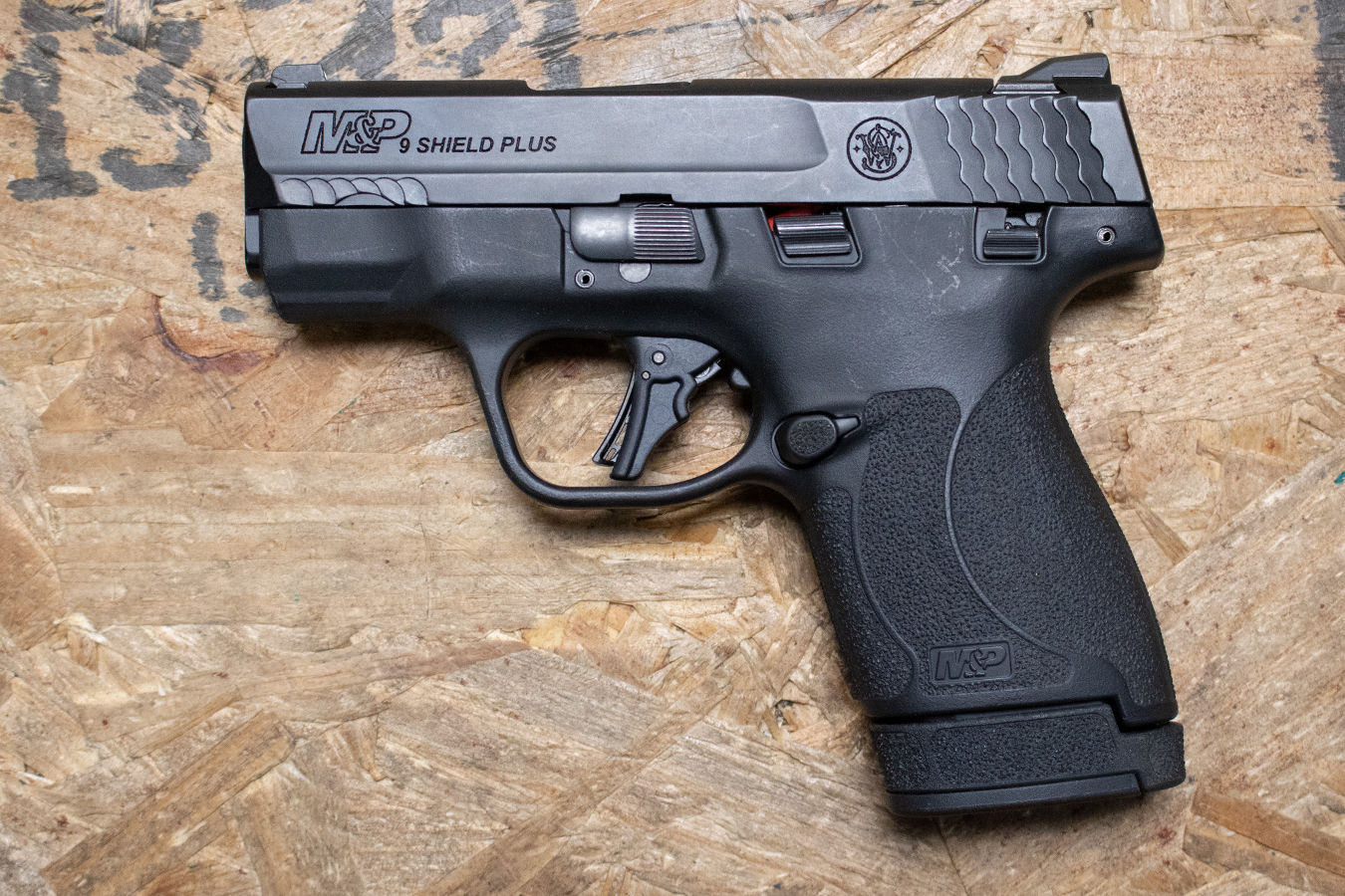 Smith & Wesson M&P9 Shield Plus 9mm Police Trade-In Pistol with ...