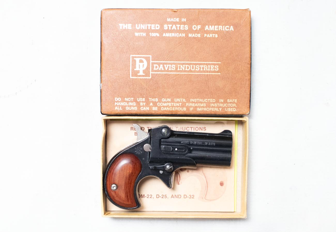 Davis D-32 32ACP Police Trade-In with OEM Box | Sportsman's Outdoor ...