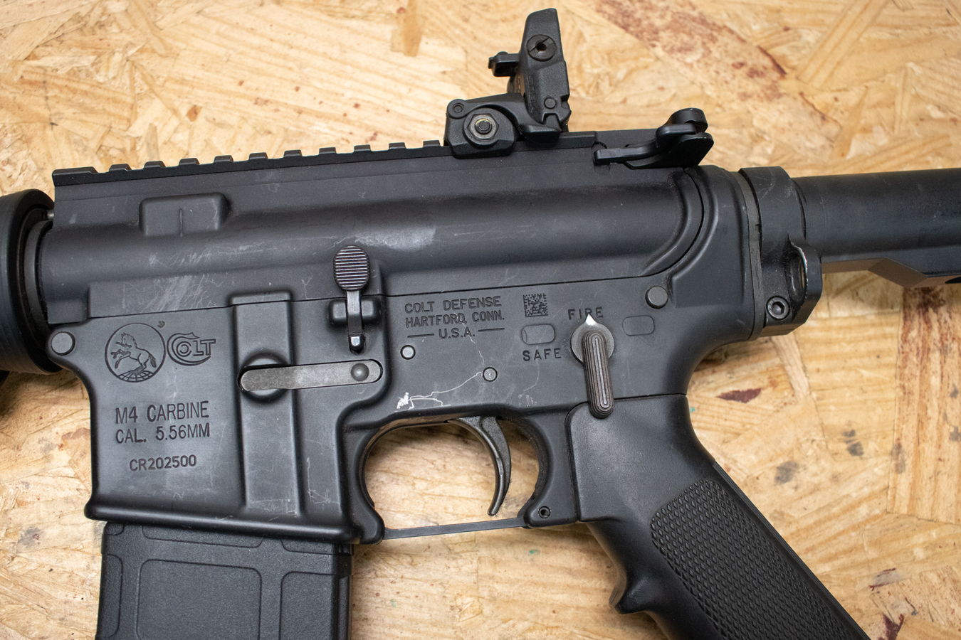 Colt M4 Carbine 5.56mm Police Trade-In Rifles with Two Magazines ...