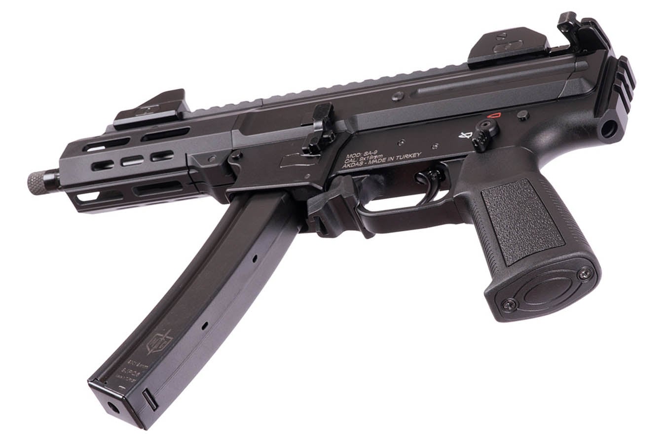 Military Armament Corporation IX 9mm Direct Blowback Pistol with M-LOK ...