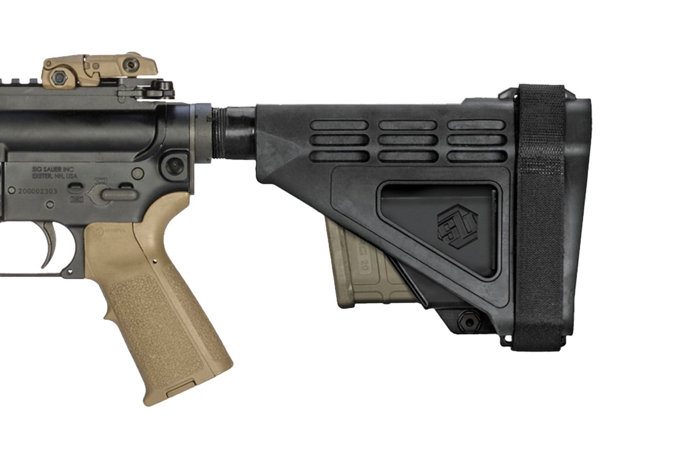 SB Tactical AR Pistol Brace Mag Pouch - BLK | Sportsman's Outdoor ...