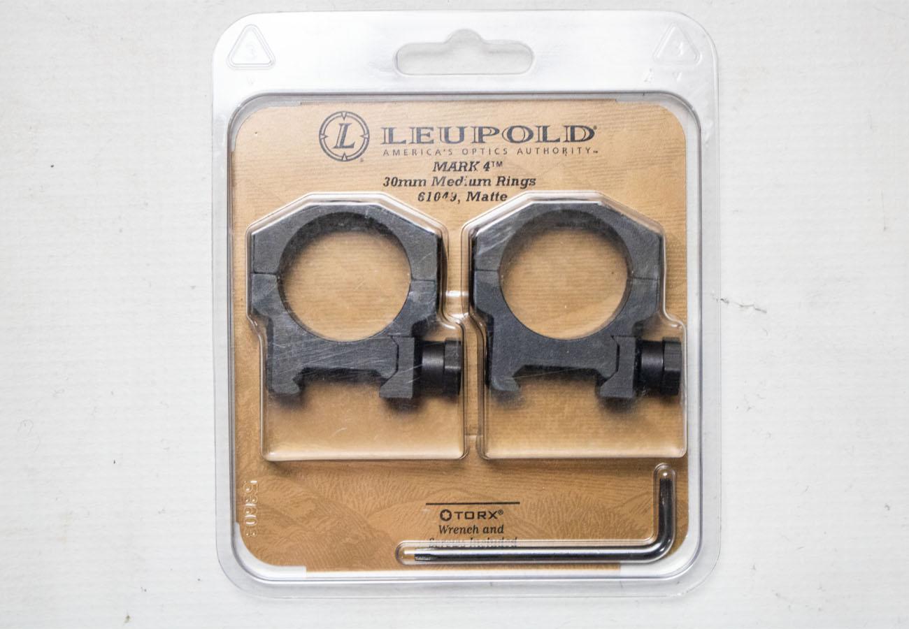 Leupold MK4 Medium 30mm Police Trade-In Scope Rings | Sportsman's ...