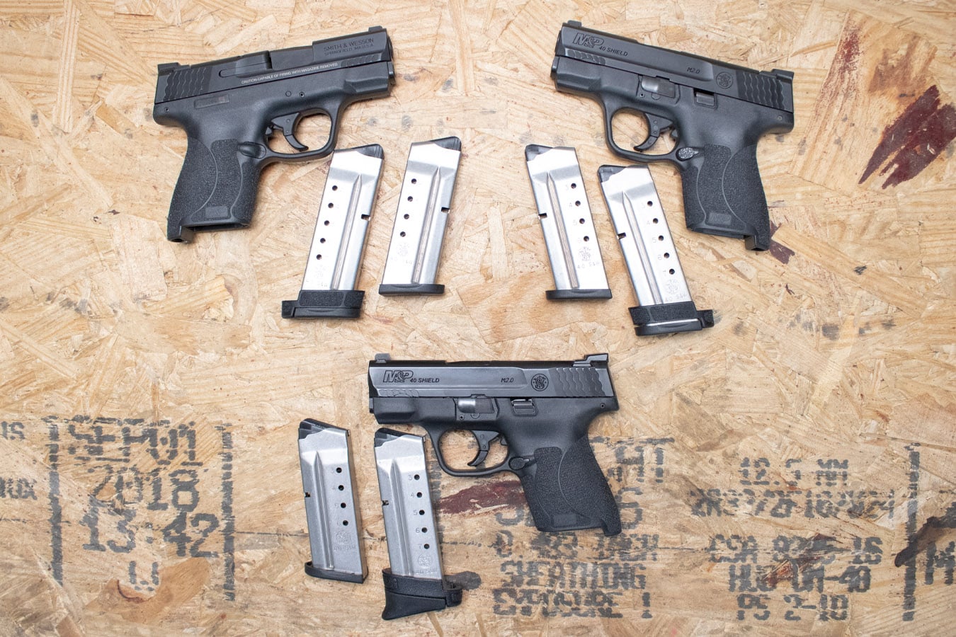 Shop Smith & Wesson MP40 Shield M2.0 40 SW Police Trade-In Pistols with ...