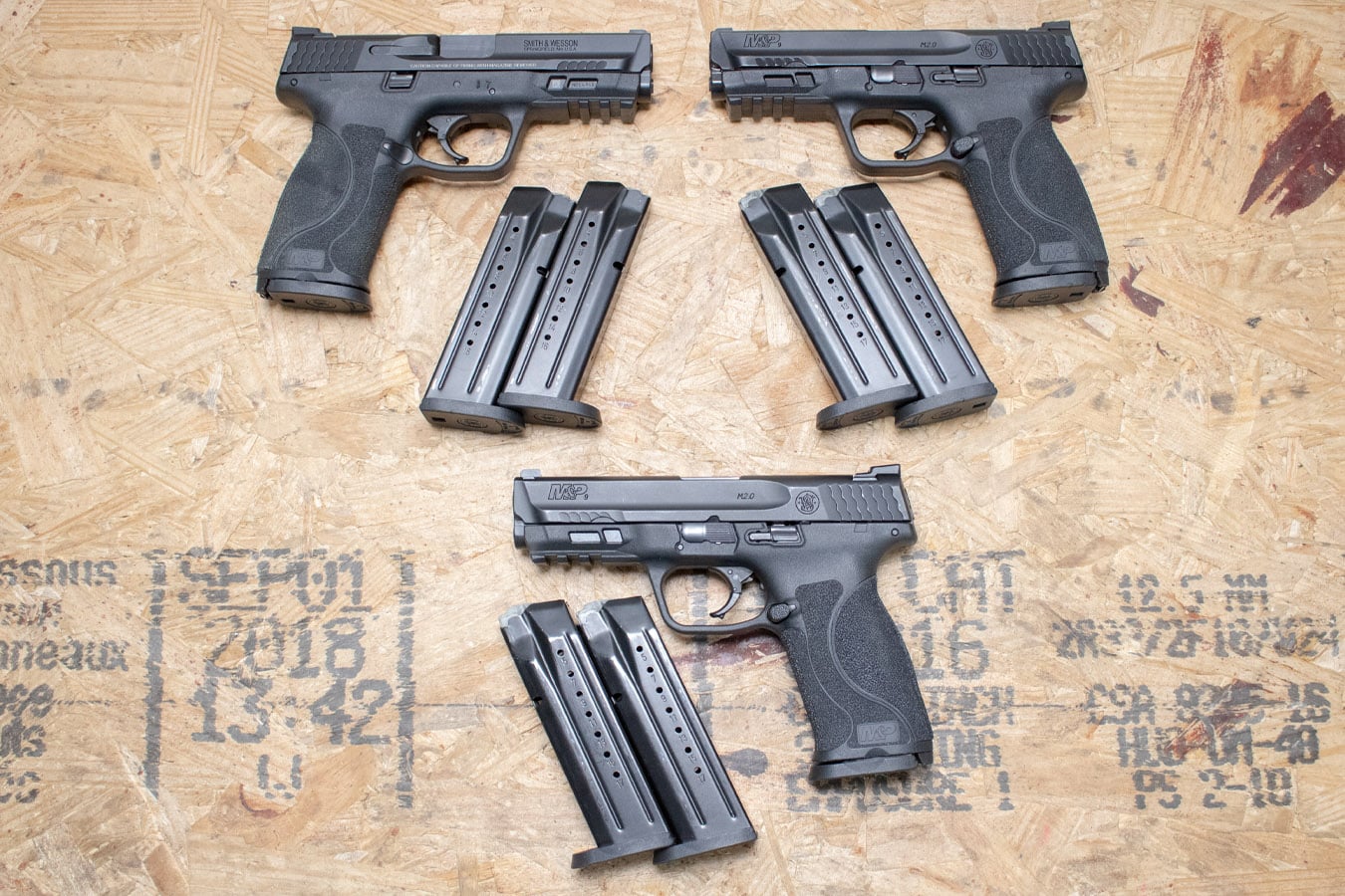 Smith & Wesson M&P9 M2.0 9mm Full-Size Police Trade-ins (Good Condition ...