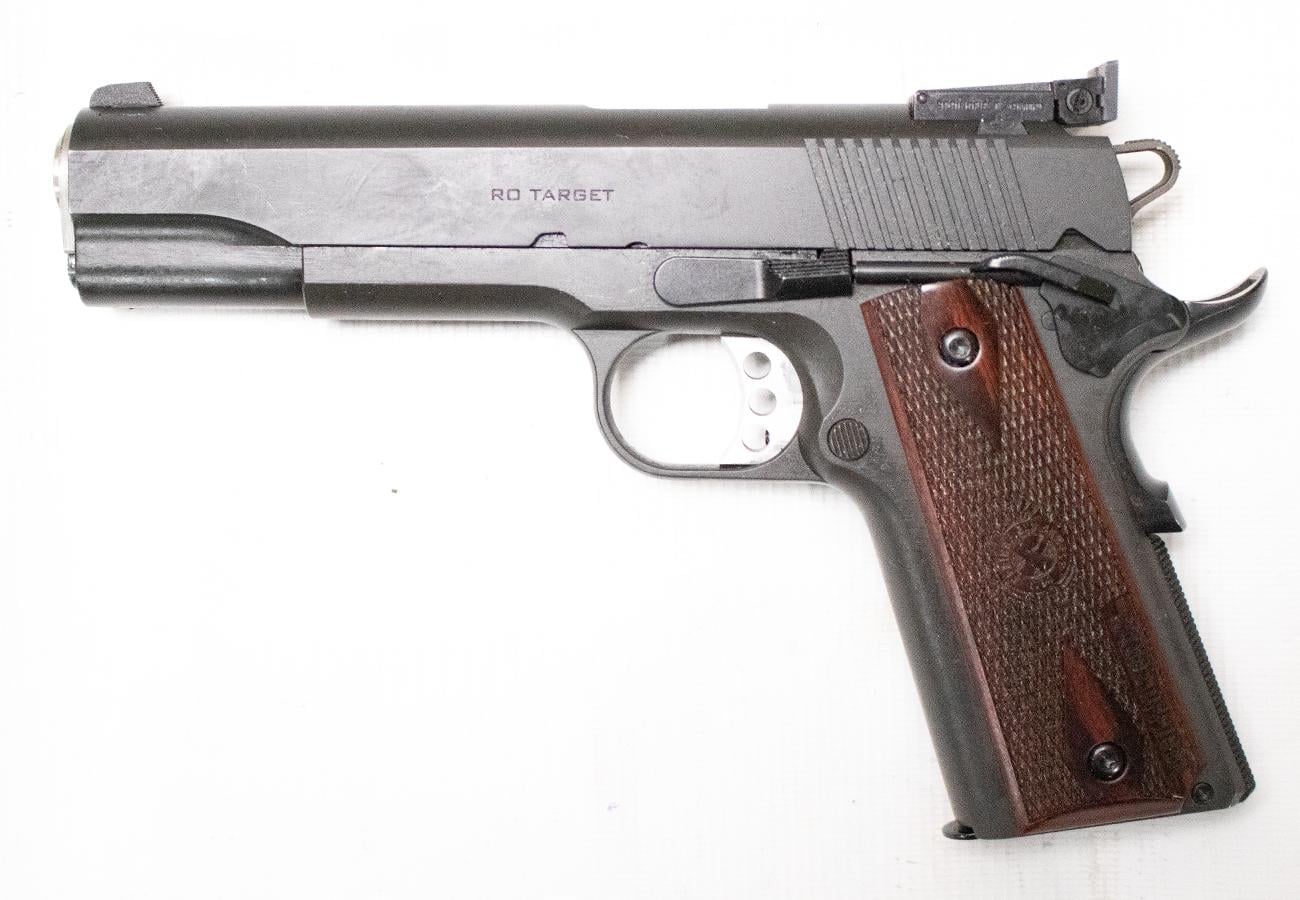 Springfield 1911 RO Target 45ACP Police Trade-In Semi-Auto Pistol ...