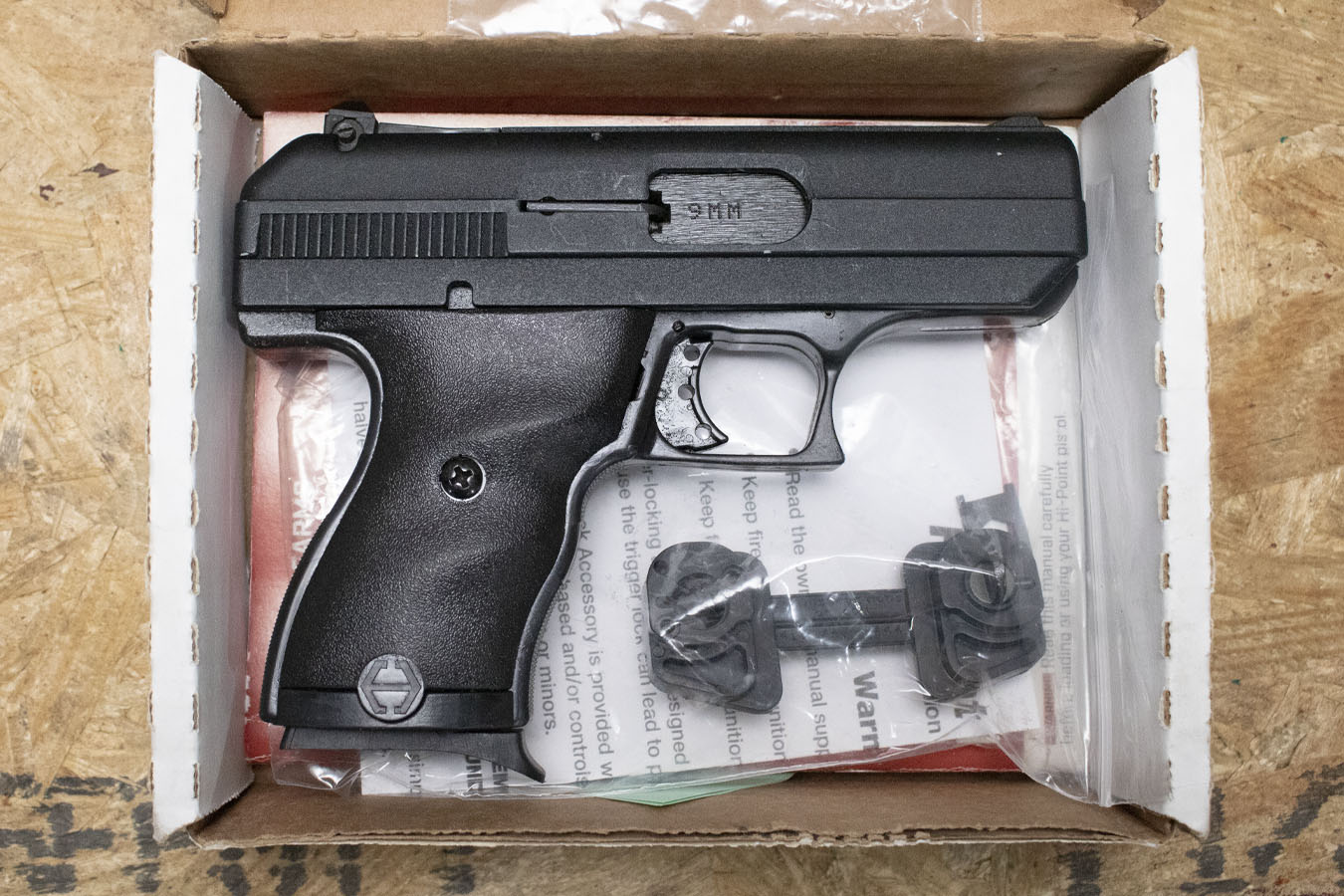 Hi Point C9 9mm Police Trade-In Pistol with Box | Sportsman's Outdoor ...