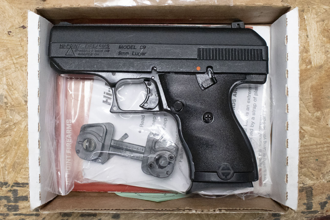 Hi Point C9 9mm Police Trade-In Pistol with Box | Sportsman's Outdoor ...