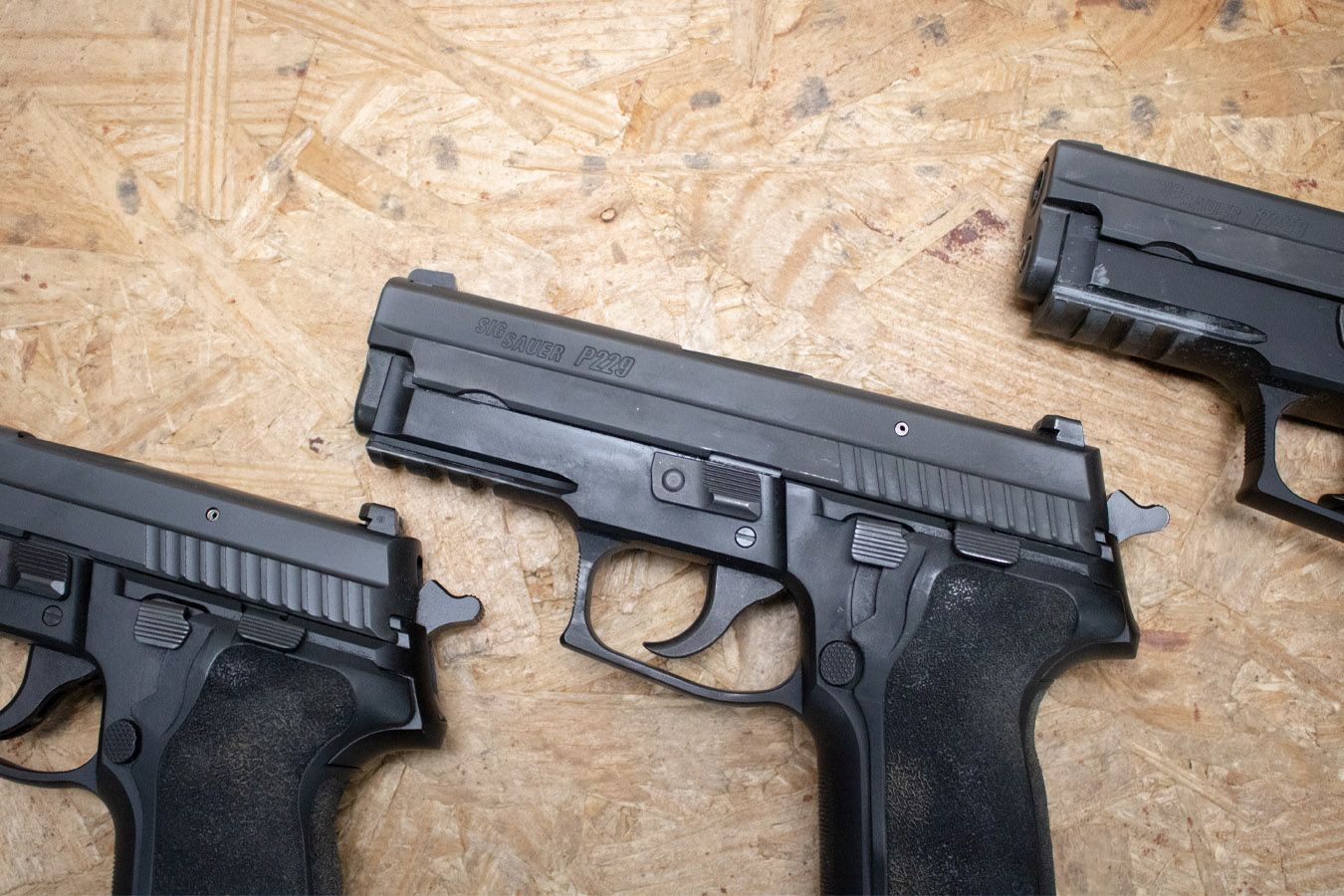 Sig Sauer P229R 9mm DA/SA Police Trade-In Pistols (Fair Condition ...