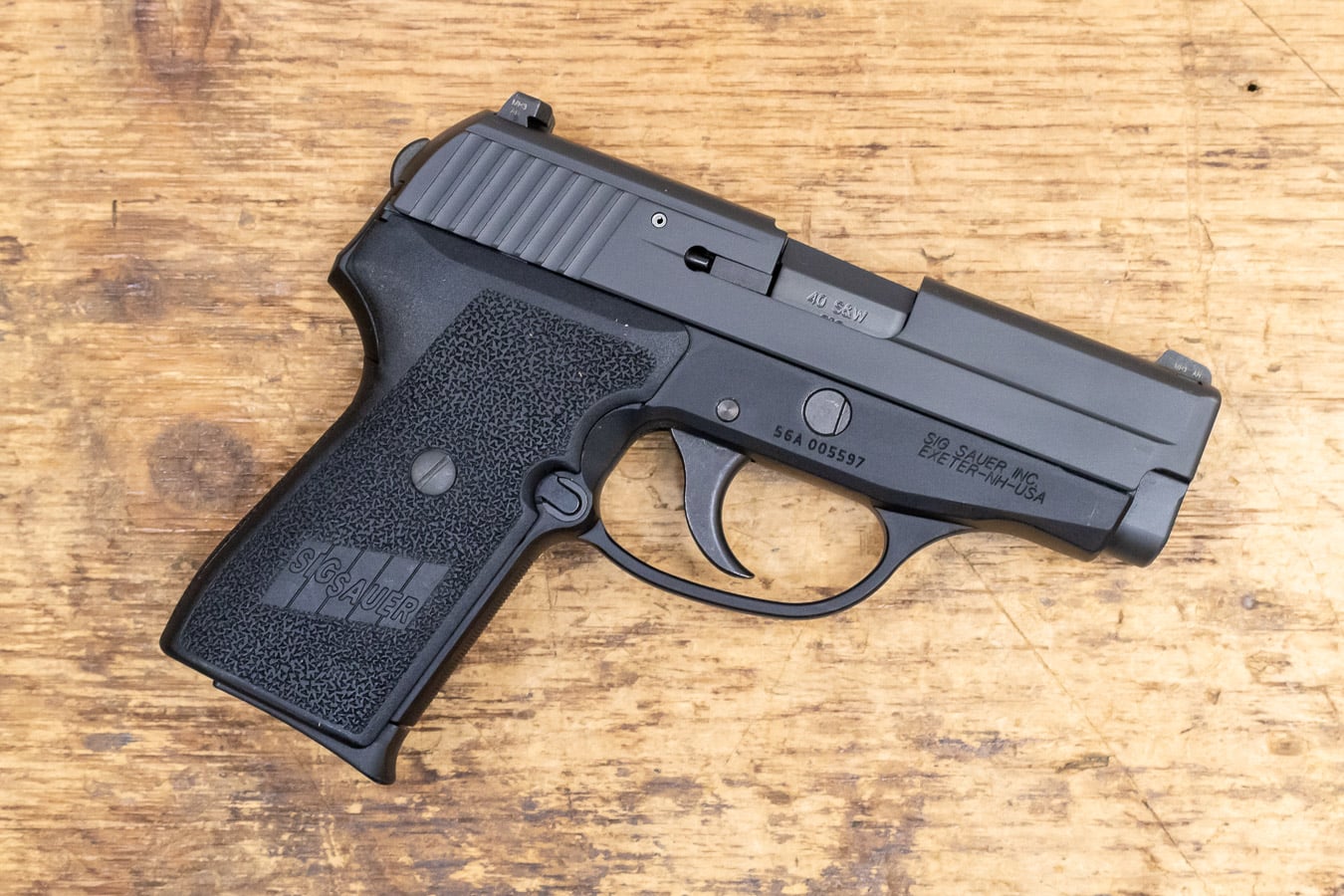 Sig Sauer P239 40 S&W DAK Police Trade-in Pistol (Very Good Condition ...