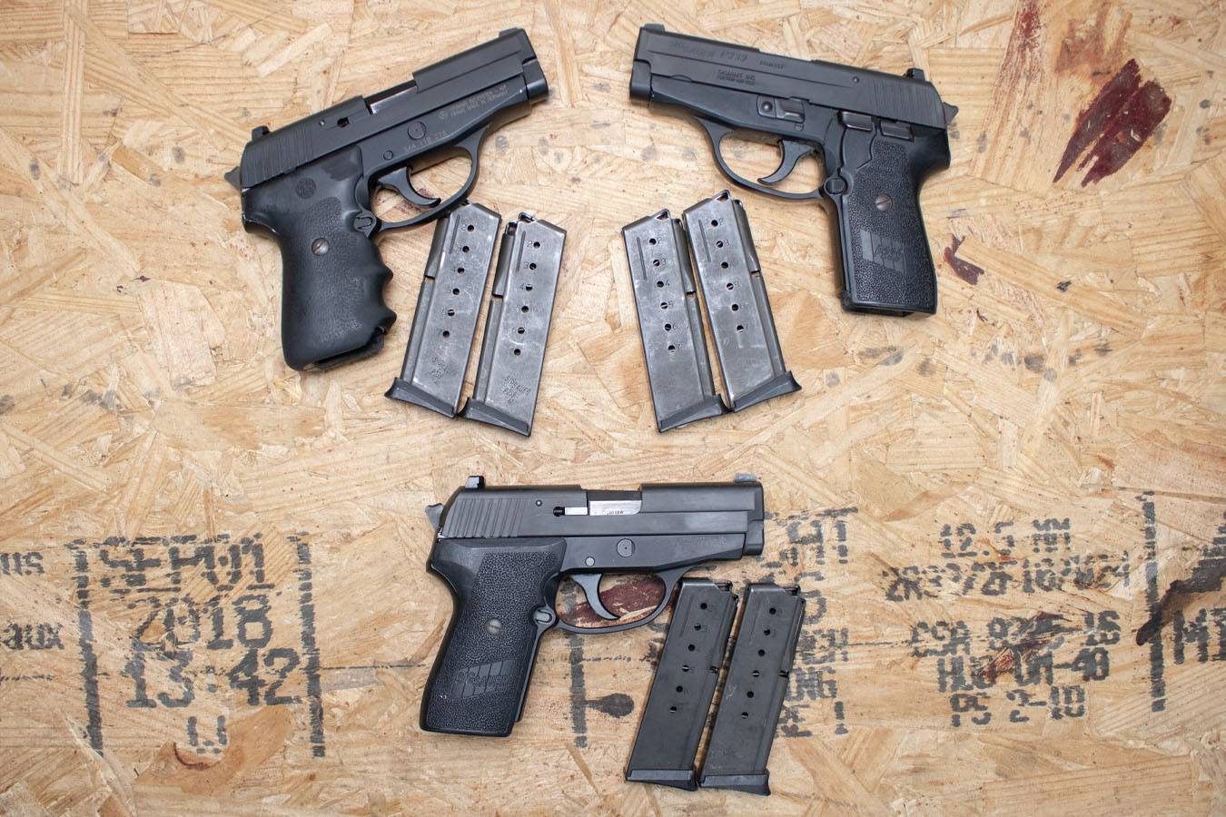 Sig Sauer P239 40 S&W Police Trade-In Pistols (Very Good Condition ...